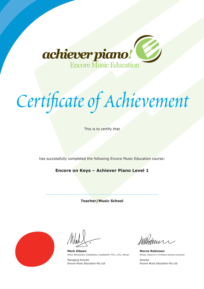 Encore Music Education